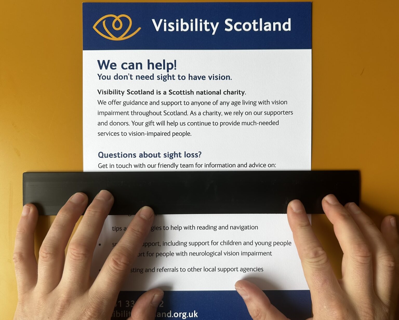 Scanning as a visual field loss compensatory strategy. - Visibility ...