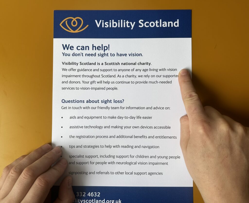 Scanning as a visual field loss compensatory strategy. - Visibility ...